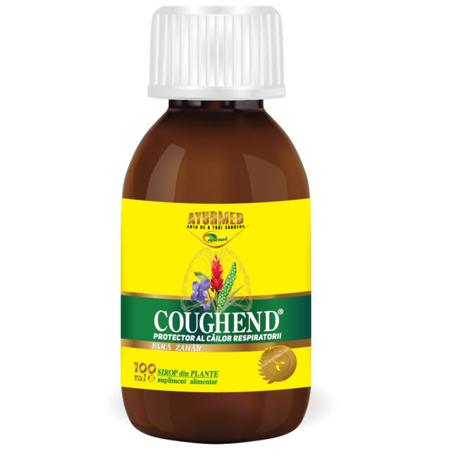 Coughend Fara Zahar, 100 ml, Sirop - Ayurmed