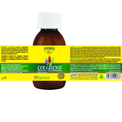Coughend Fara Zahar, 100 ml, Sirop - Ayurmed